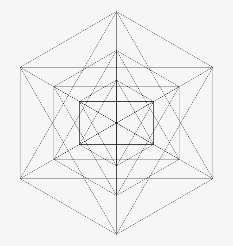 Stellation Metatron Overlapping Circles Grid Dodecahedron - Penteract ...