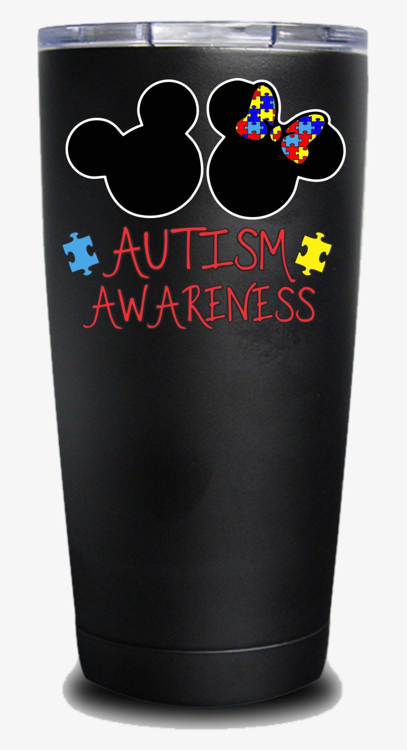 Autism Awareness Mickey & Minnie 20oz Uv Tumbler - Poster - Free ...