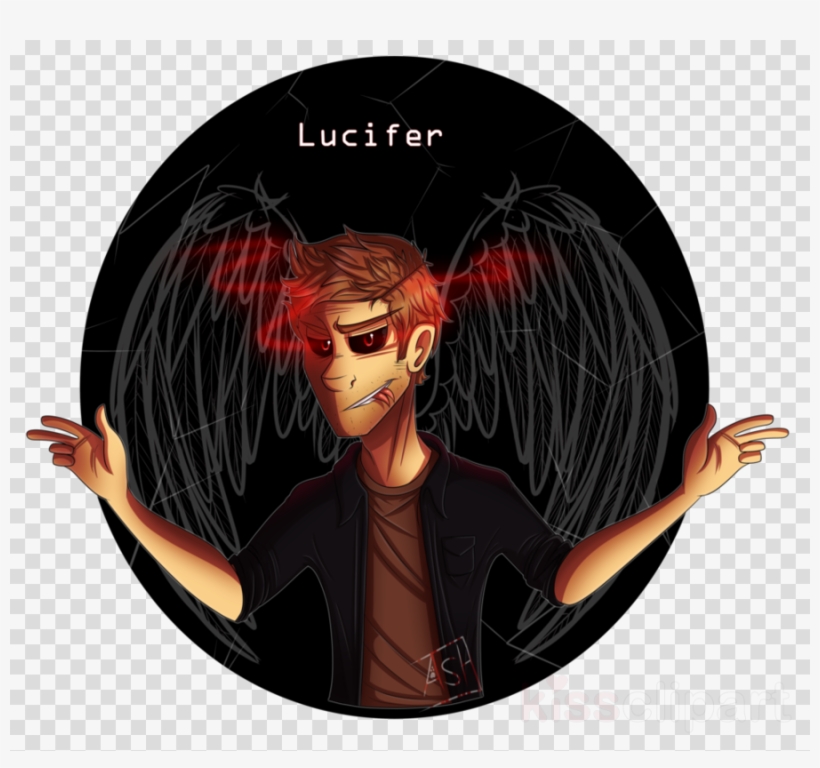 Supernatural Lucifer Cartoons Png Clipart Cartoon Drawing - Vinyl ...