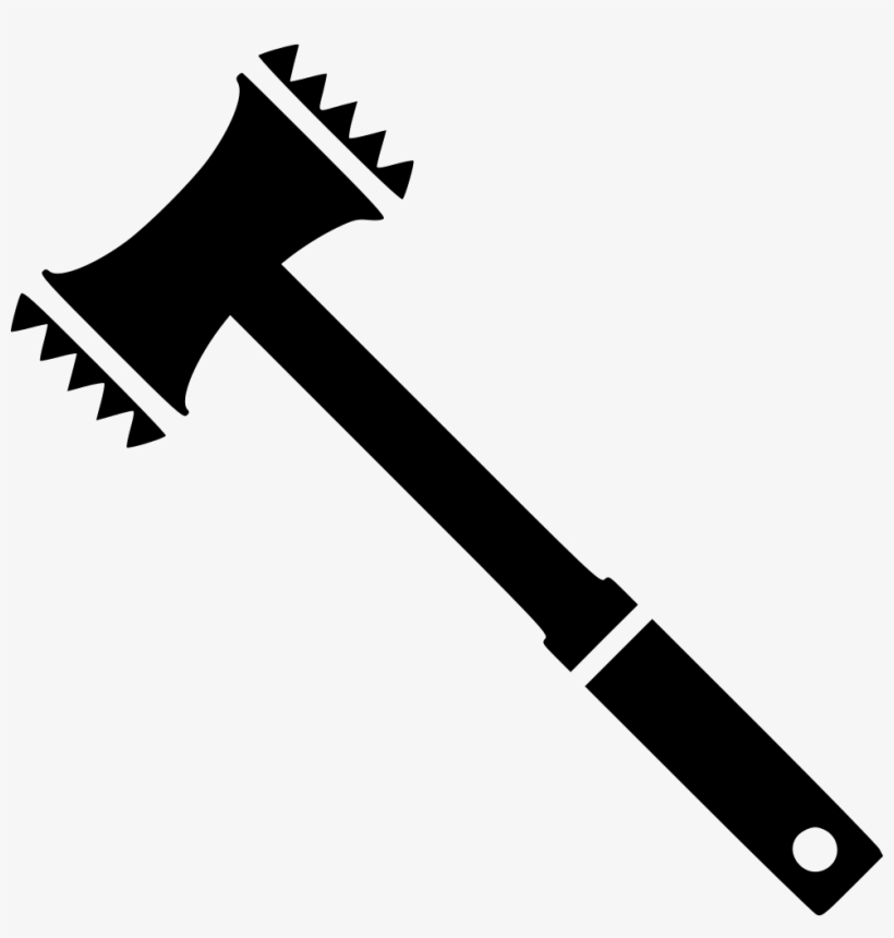 Png File Svg - Meat Tenderizer Vector - Free Transparent PNG Download ...