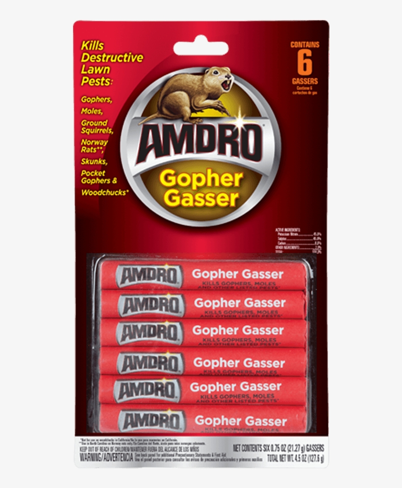 6 Pk - Size - Gopher Gas Sticks - Free Transparent PNG Download - PNGkey
