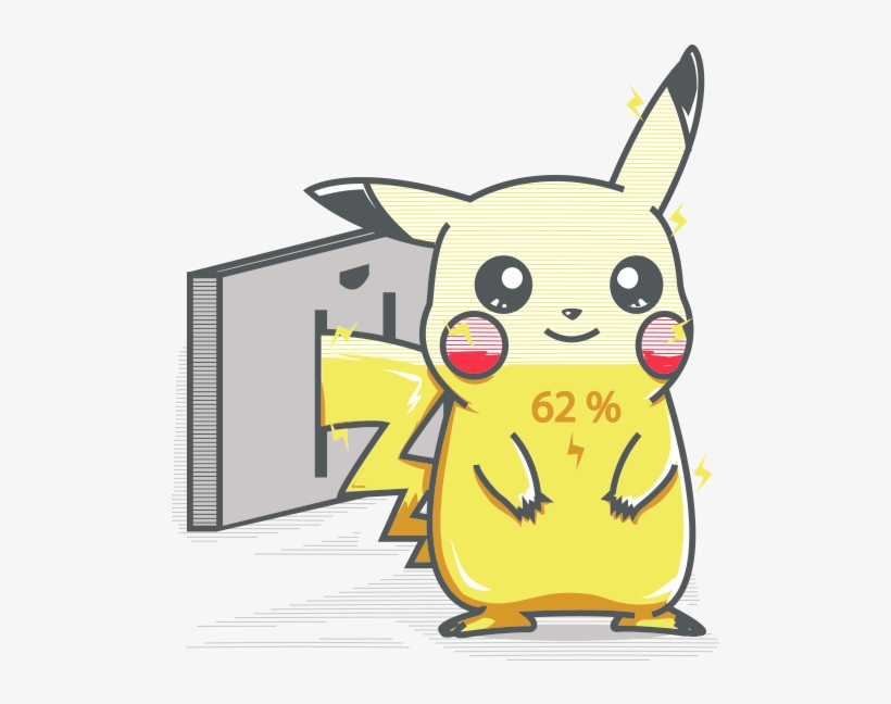 Charging Pikachu T Shirt Pokemon, Pokemon Memes, Cute - Pikachu ...