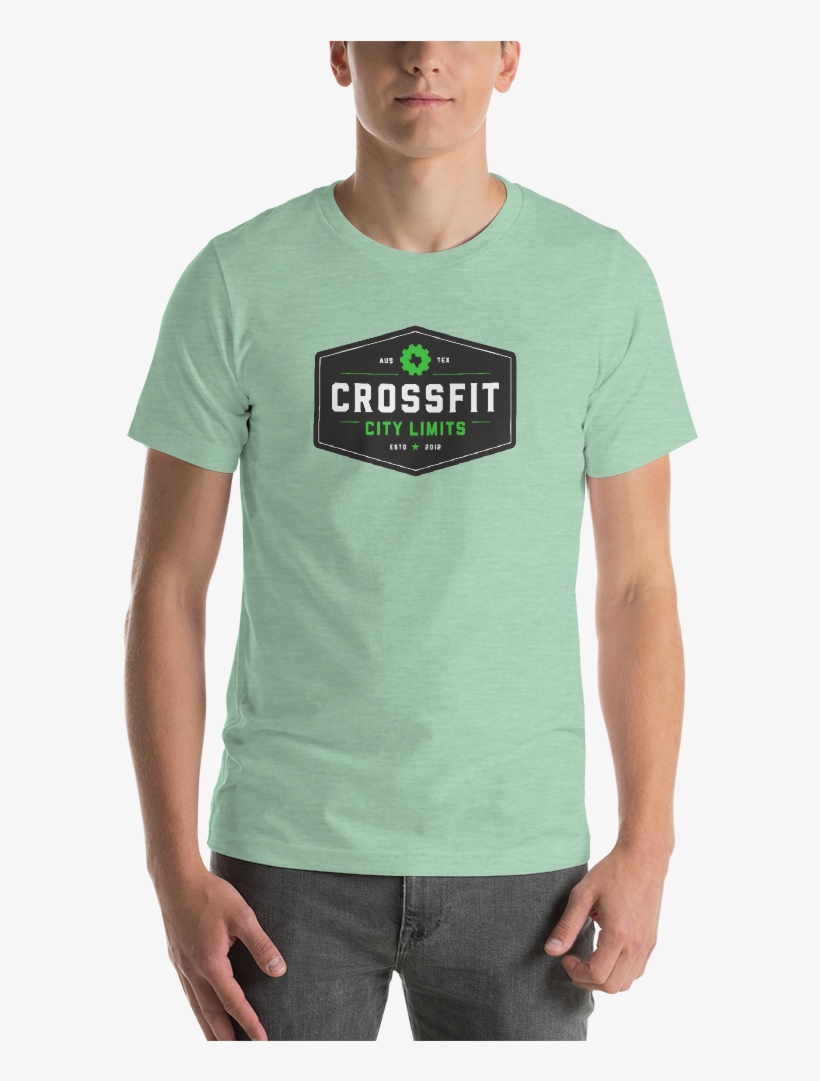 Cfcl 2016 Logo Mockup Front Mens Heather Prism Mint - Free Transparent ...