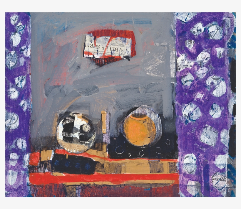 Deux Pots Espagnole • Mixed Media On Canvas • 25 9/16 - Still Life ...