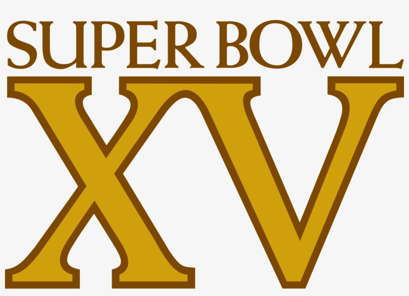 Open - Super Bowl Xv Logo - Free Transparent PNG Download - PNGkey