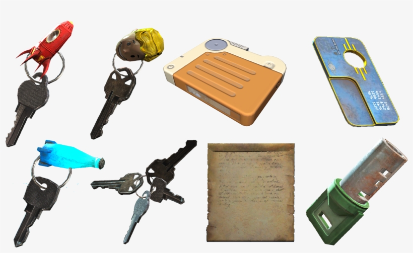 Fallout 4 Key Models - Fallout 4 - Free Transparent PNG Download - PNGkey