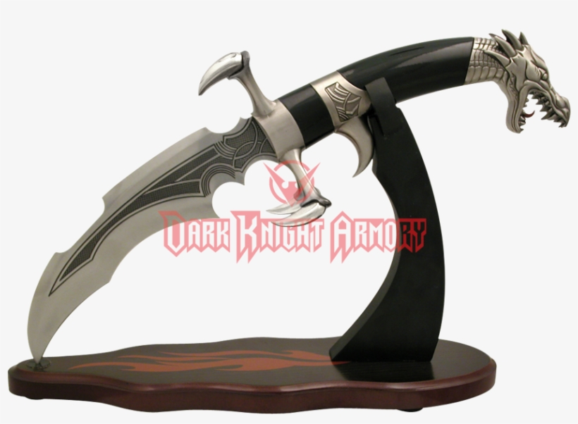 Silver Dragon Claw Dagger - Free Transparent PNG Download - PNGkey