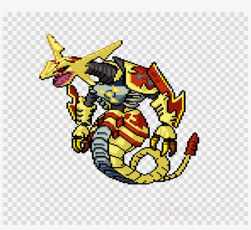 Digimon Sprite Fusion Clipart Shoutmon Pokémon Rayquaza - Free ...
