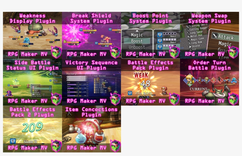 This Is A Rpg Maker Mv Compilation Plugin Using Eight - Free ...