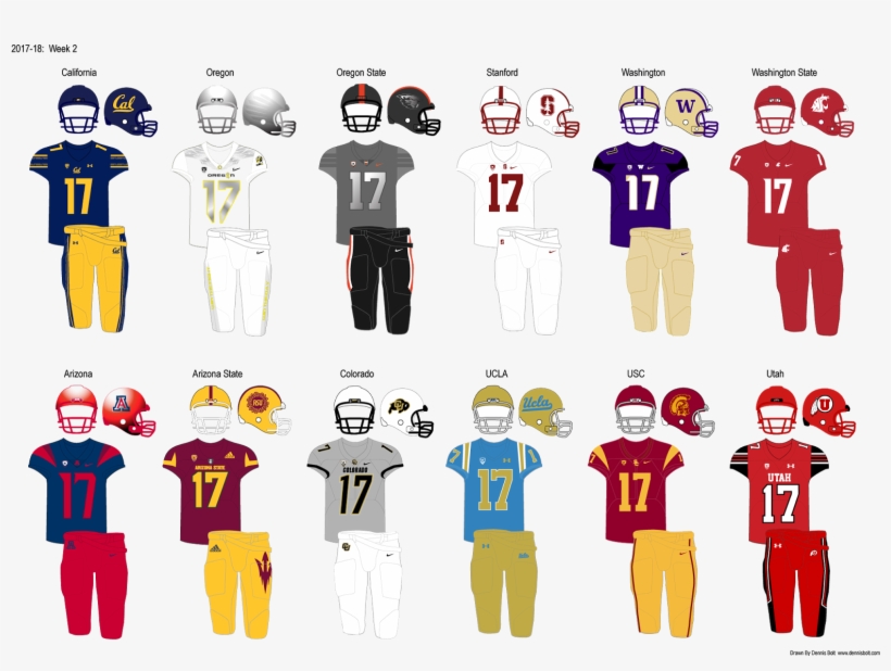 Mostly Quiet On The Wacky Uniform Front In The Pac-12 - Free ...