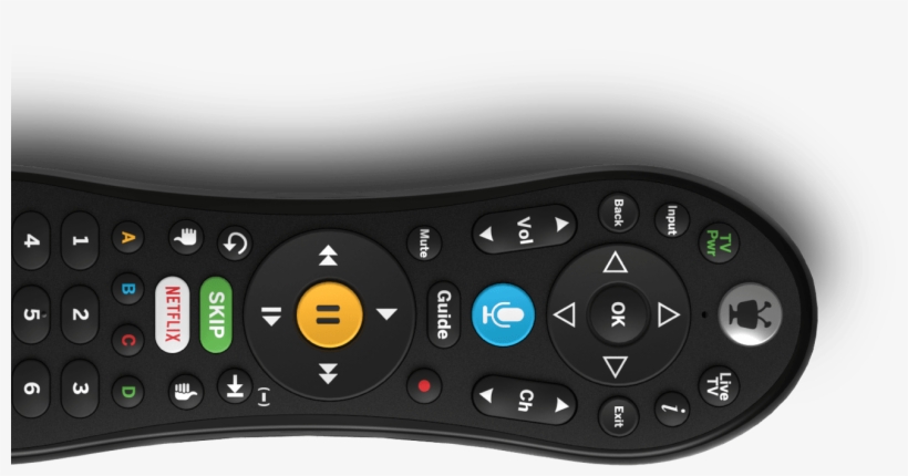 Vox Remote Controller With Voice Command, Netflix, - Free Transparent ...