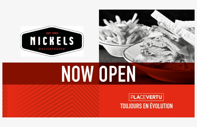 Nickels Is Now Open - Free Transparent PNG Download - PNGkey