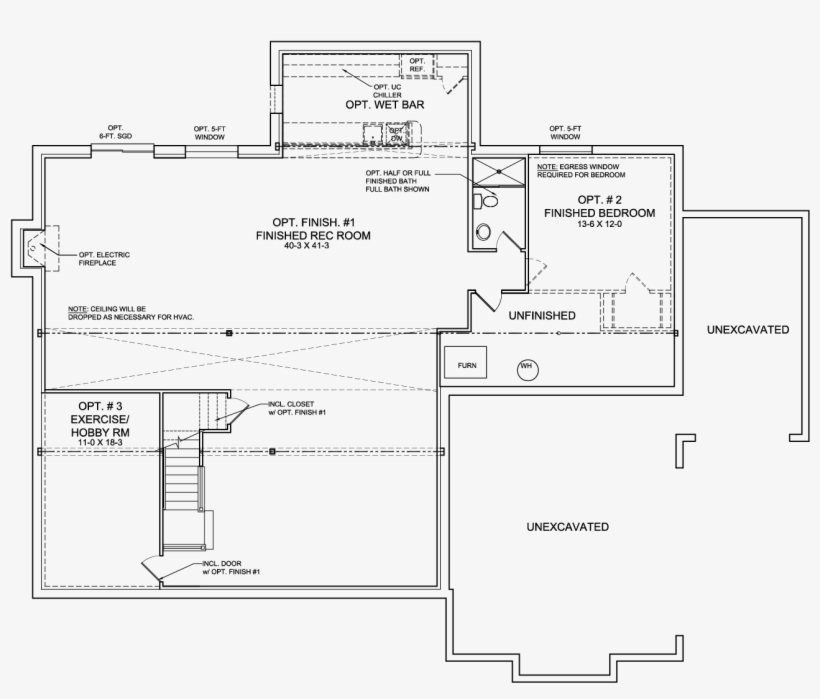 Optional Finished Lower Level - Free Transparent PNG Download - PNGkey