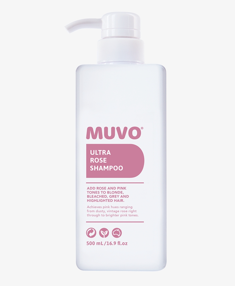 Muvo Ultra Rose Shampoo 500ml - Free Transparent PNG Download - PNGkey