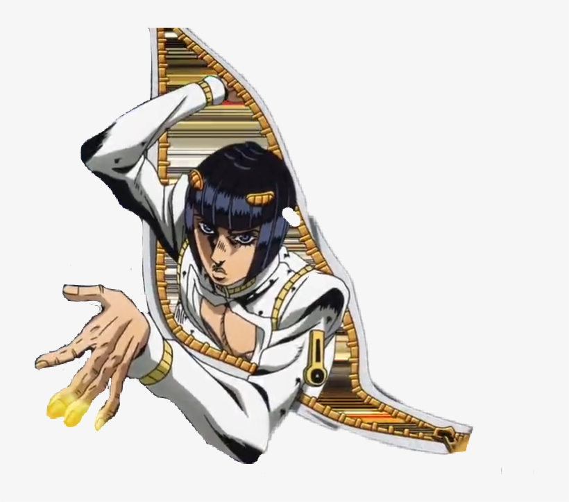 Jjba Jojo Brunobucciarati Anime Zipper Stand Ventoaureo - Free ...