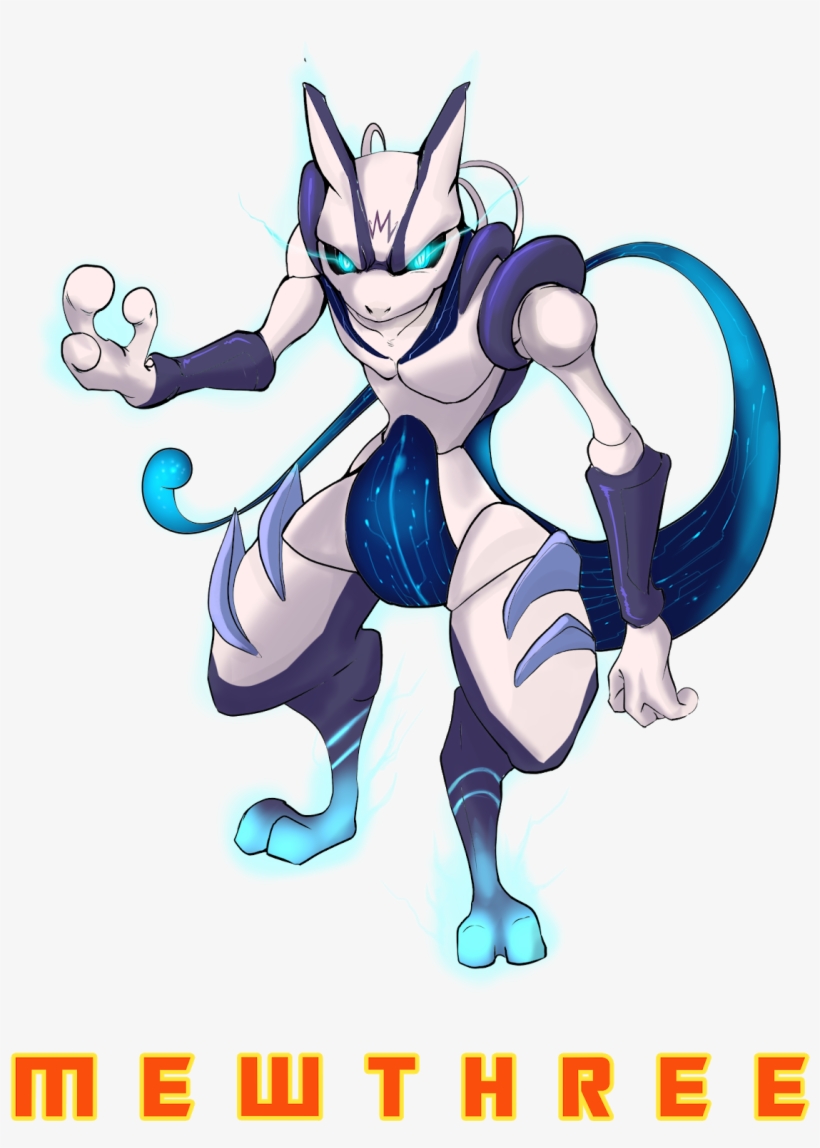 Mew And Mewtwo And Mewthree