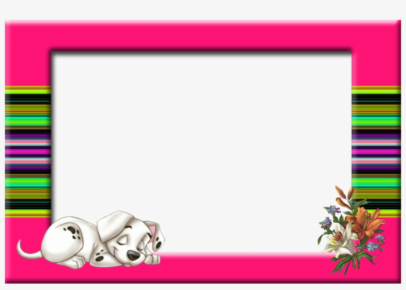 101 Dalmatians Free Printable Photo Frames - Free Transparent PNG ...
