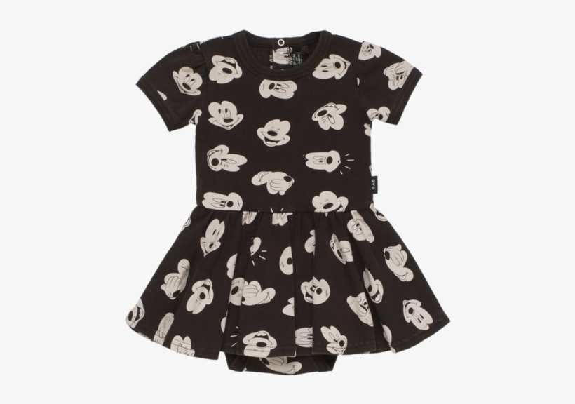 Disney X Rock Your Baby Mickey Visage Acid Wash Baby - Free Transparent ...