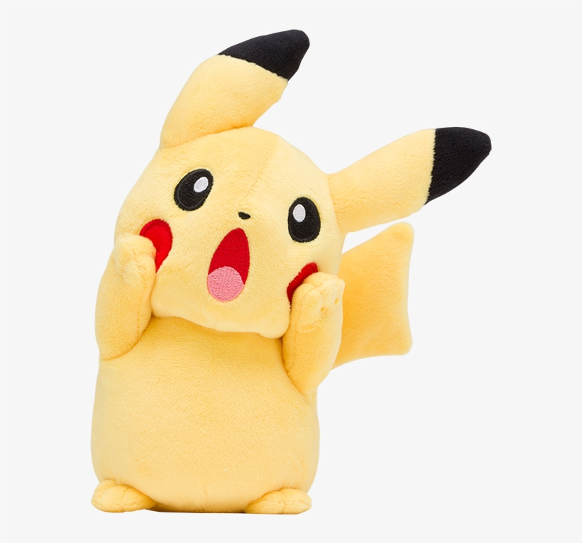 Plush Toy Scream Pikachu - Free Transparent PNG Download - PNGkey