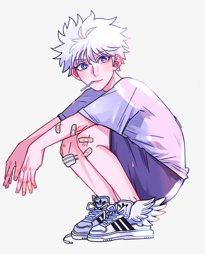 Killua Hxh Killuazoldyck Hunterxhunter Anime - Free Transparent PNG ...