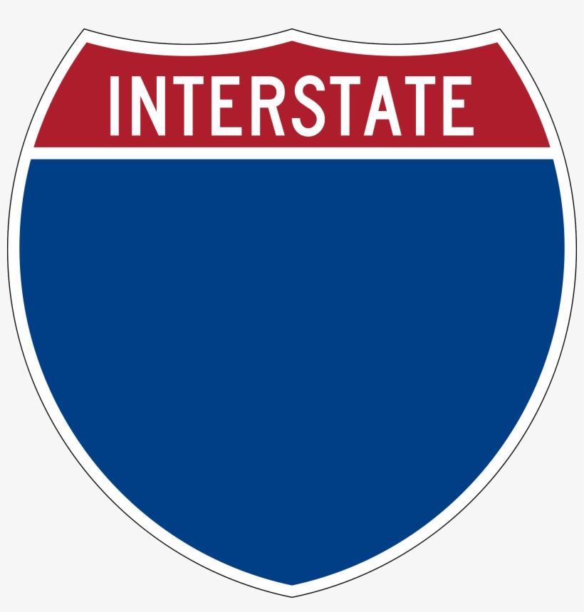 I-blank - Interstate Highway Sign Png - Free Transparent PNG Download ...