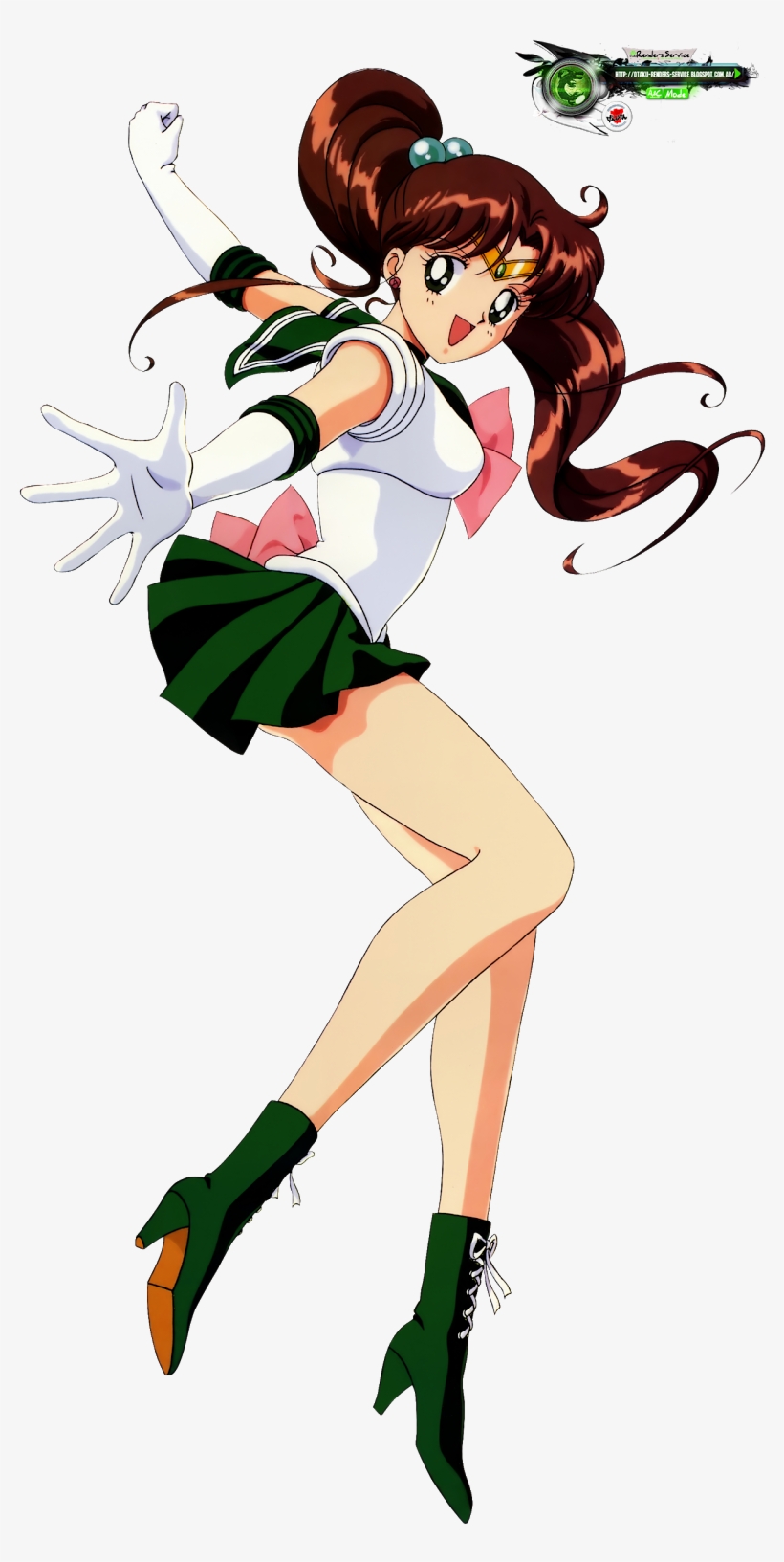 Sailor Jupiter - Sailor Jupiter Render - Free Transparent PNG Download ...