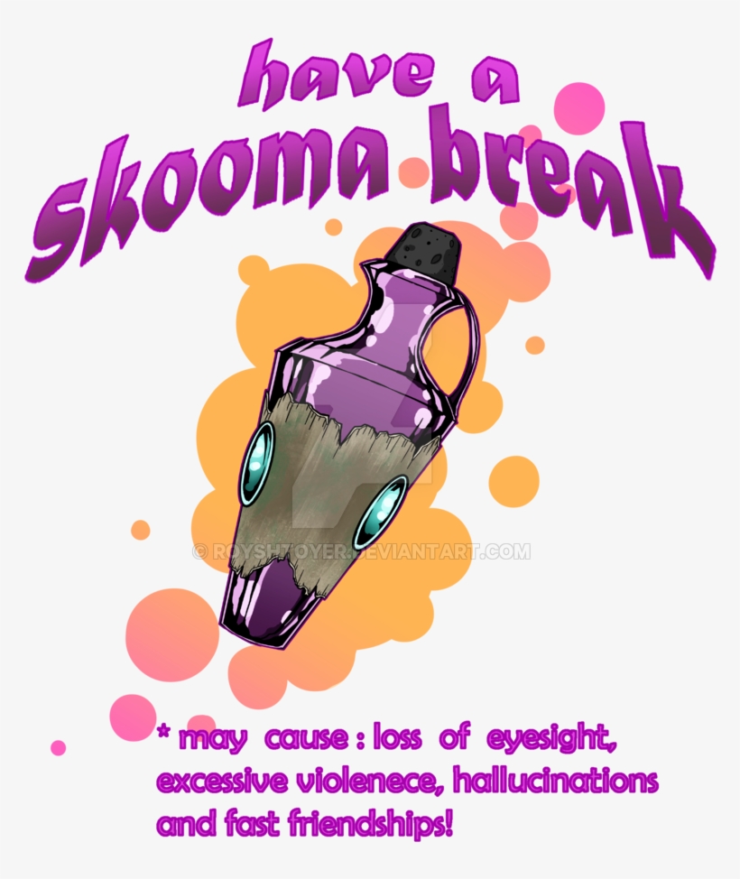 Skooma Break - Poster - Free Transparent PNG Download - PNGkey
