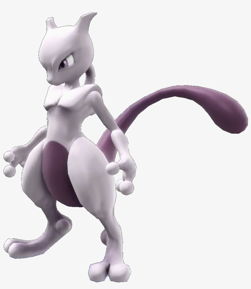 Mewtwo Ssb4 - Ssb4 Mewtwo Png - Free Transparent PNG Download - PNGkey