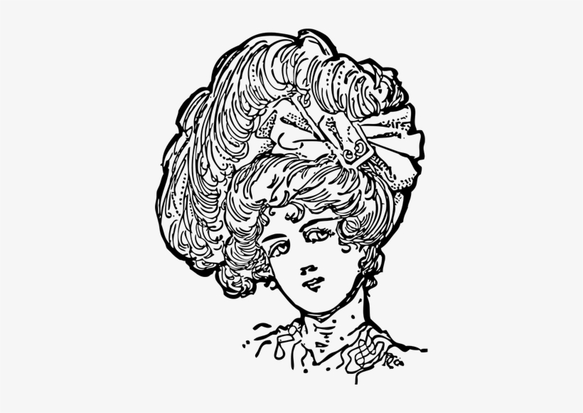 Vector Clip Art Of Enormous - Big Hair Clip Art - Free Transparent PNG ...