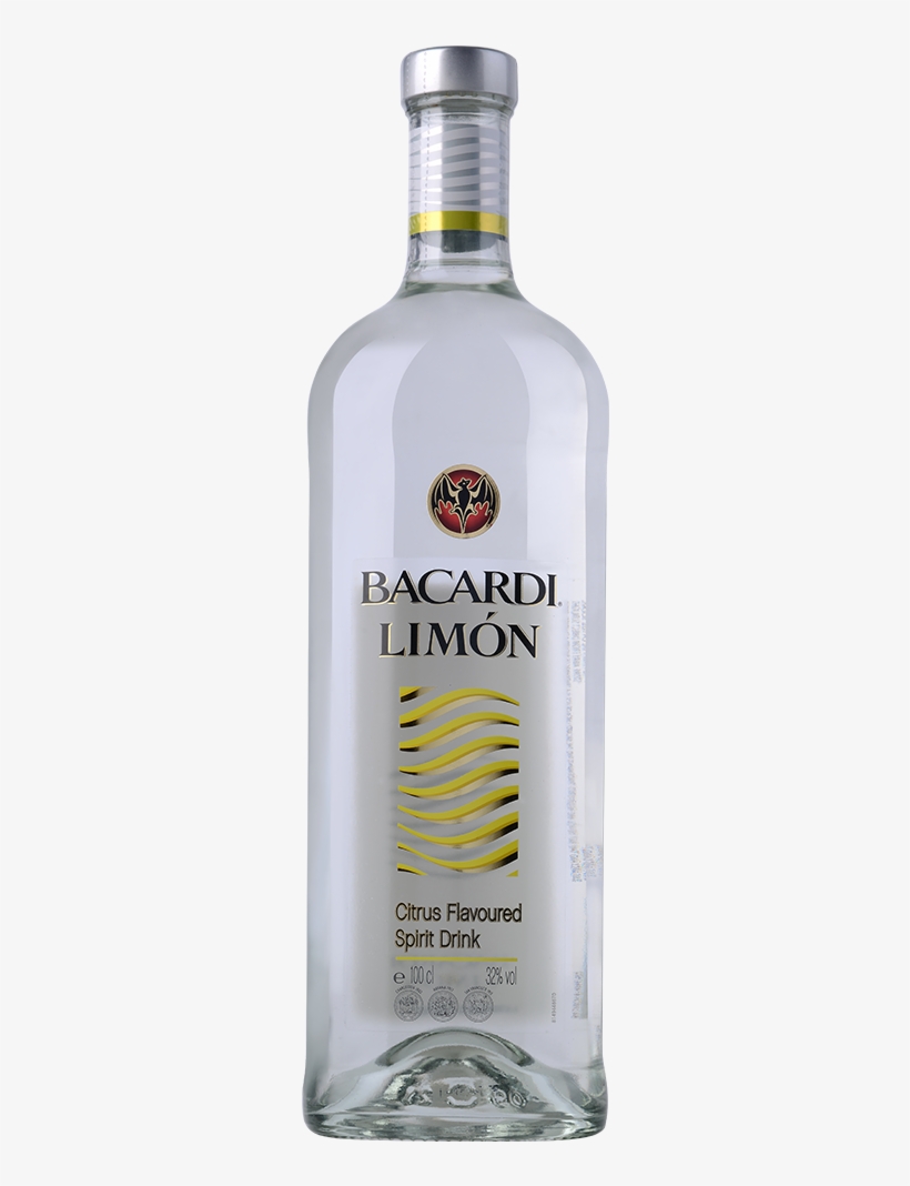 Bacardi Lemon Rum 1l - Free Transparent PNG Download - PNGkey