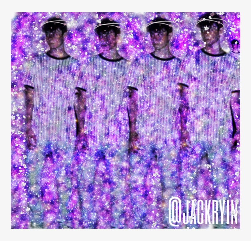 Jackryin Musically User Galaxy Flowers Crown Aesthetic - Free ...