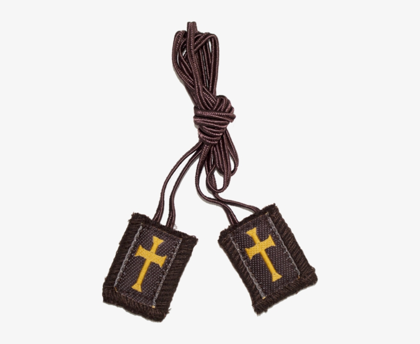 Crusader Brown Scapular 12" - Free Transparent PNG Download - PNGkey