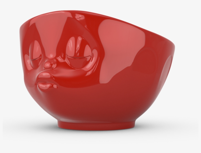 Red Kissing Face Bowl - Free Transparent PNG Download - PNGkey