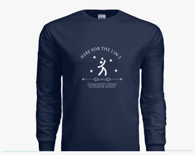 Here For The 1 In 5 Tee-shirt,traditional Ccgc Logo - Free Transparent ...