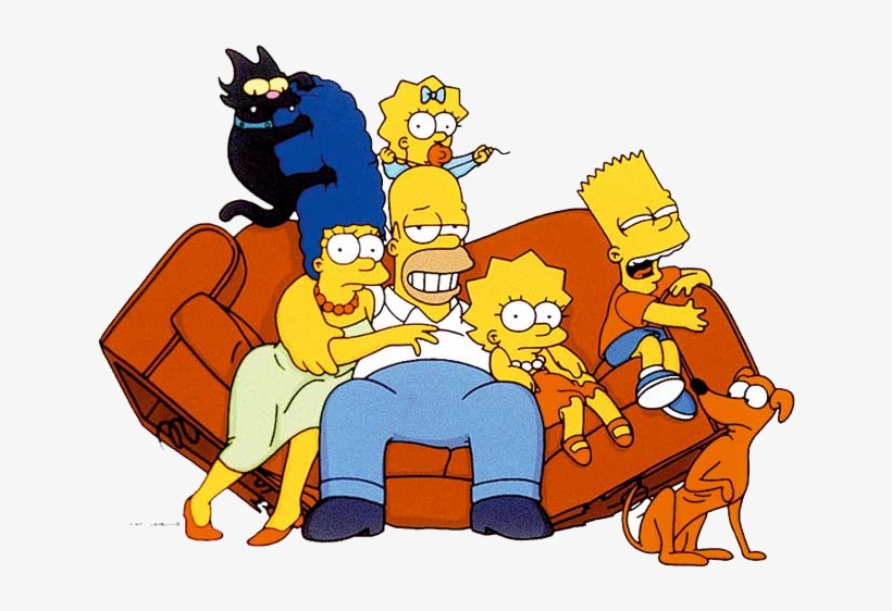 Imágenes De Los Simpson Con Fondo Transparente, Descarga - Free ...
