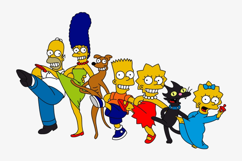 Imágenes De Los Simpson Con Fondo Transparente, Descarga - Free ...
