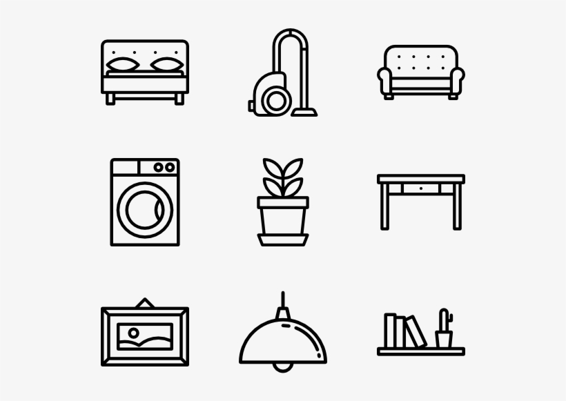Linear Household Elements - Free Transparent PNG Download - PNGkey