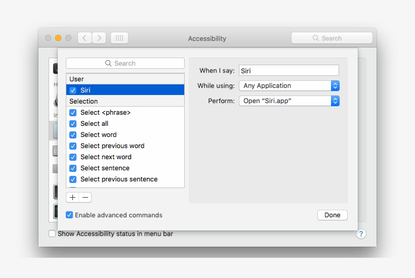 Dication Commands Preference Pane - Free Transparent PNG Download - PNGkey