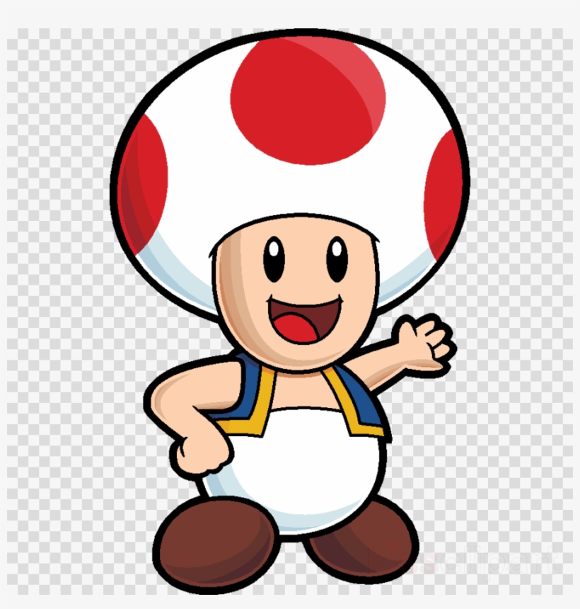 Mario Mushroom Cartoon Clipart Toad Paper Mario Mario - Free ...