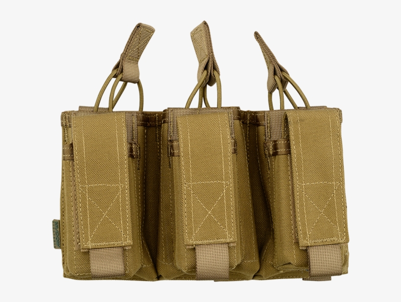 She Triple Molle Open 556 9mm - Free Transparent PNG Download - PNGkey