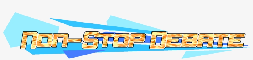 Non-stop Debate Logo - Free Transparent PNG Download - PNGkey