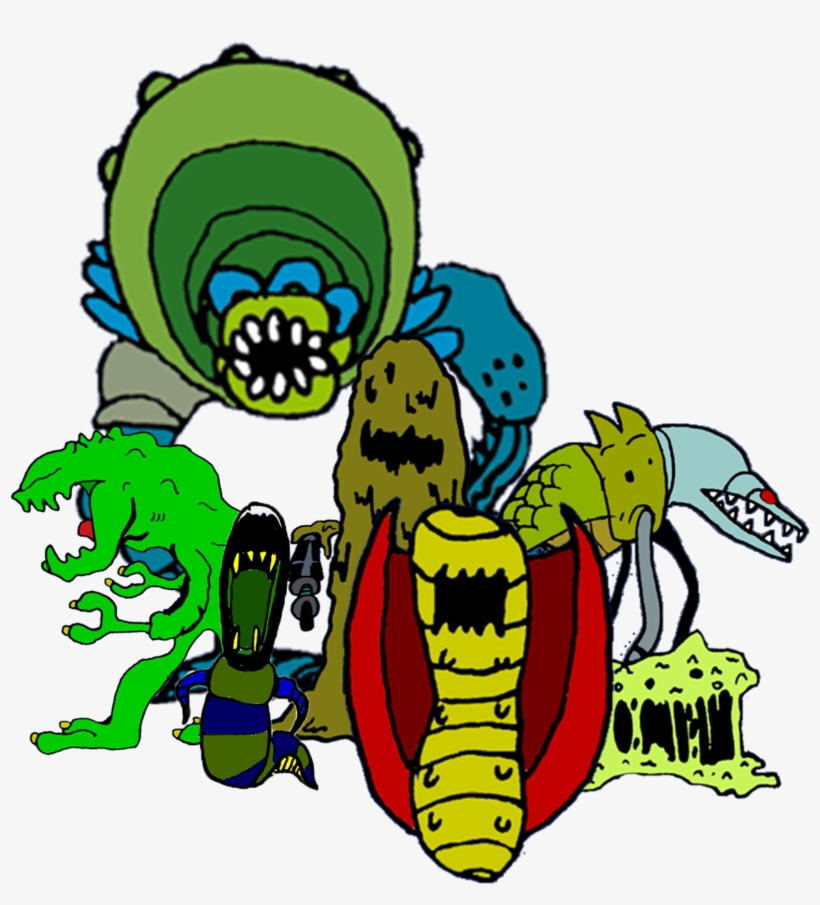 Alien Horde - Free Transparent PNG Download - PNGkey