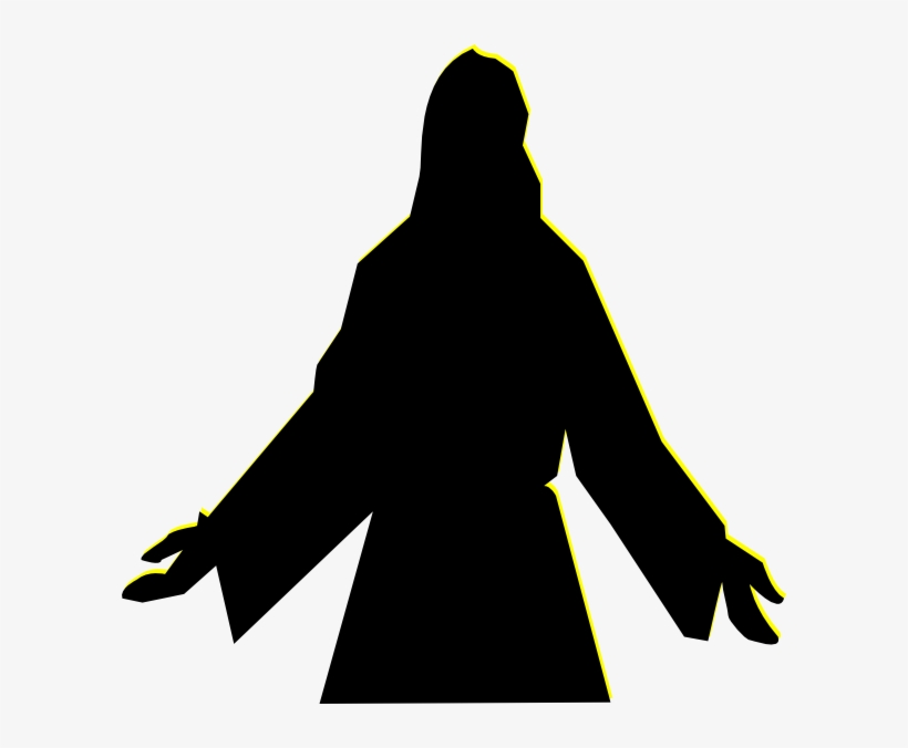 Jesus Christ Clip Art At Clker - Jesus Christ Silhouette Png - Free ...