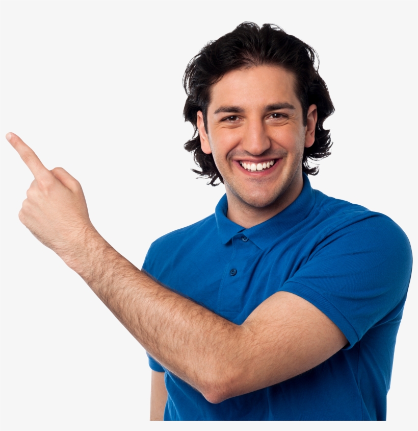 Men Pointing Left Hd Free Png Image - Men Hd Images Png - Free ...