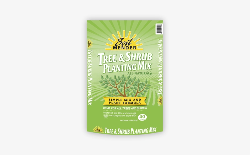 Soil Mender Tree & Shrub Planting Mix - Soil Mender Smtb40 Turf Soil ...