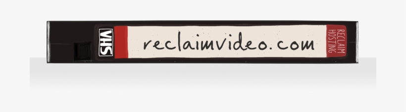 Single Vhs Tape With A Blank Label Is Something We - Calligraphy - Free ...