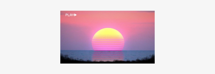 Steam Community Market - Synthwave Sun - Free Transparent PNG Download ...