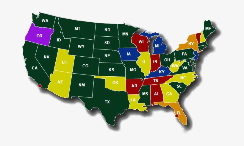 Legal Status Of Kratom Map - Free Transparent PNG Download - PNGkey