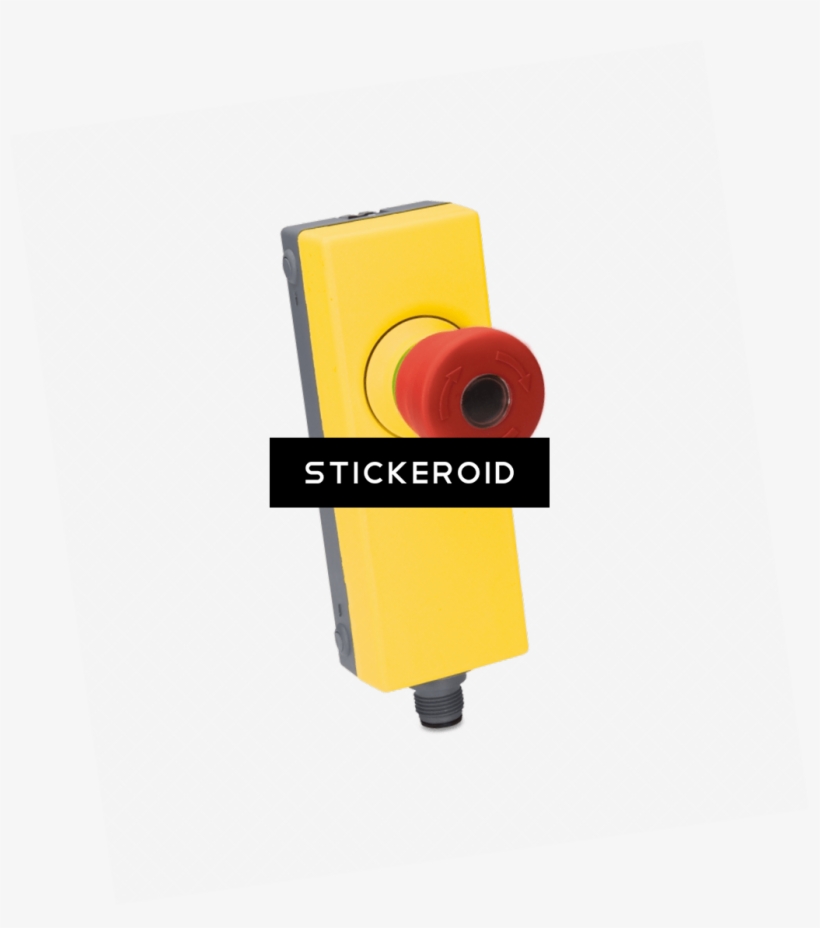 Industrial Emergency Stop Button - Free Transparent PNG Download - PNGkey