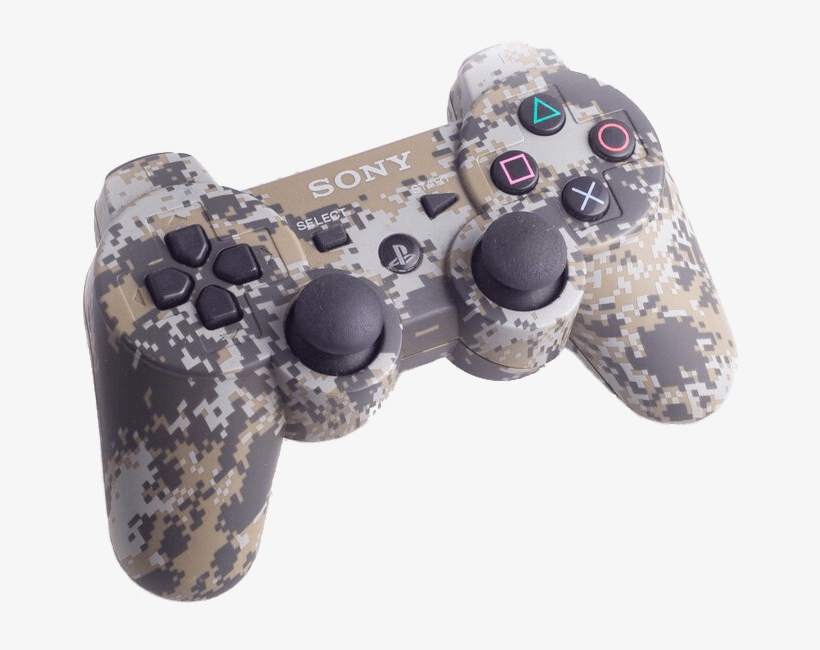 Ps3 Camouflage Controller To Buy Online - Free Transparent PNG Download ...